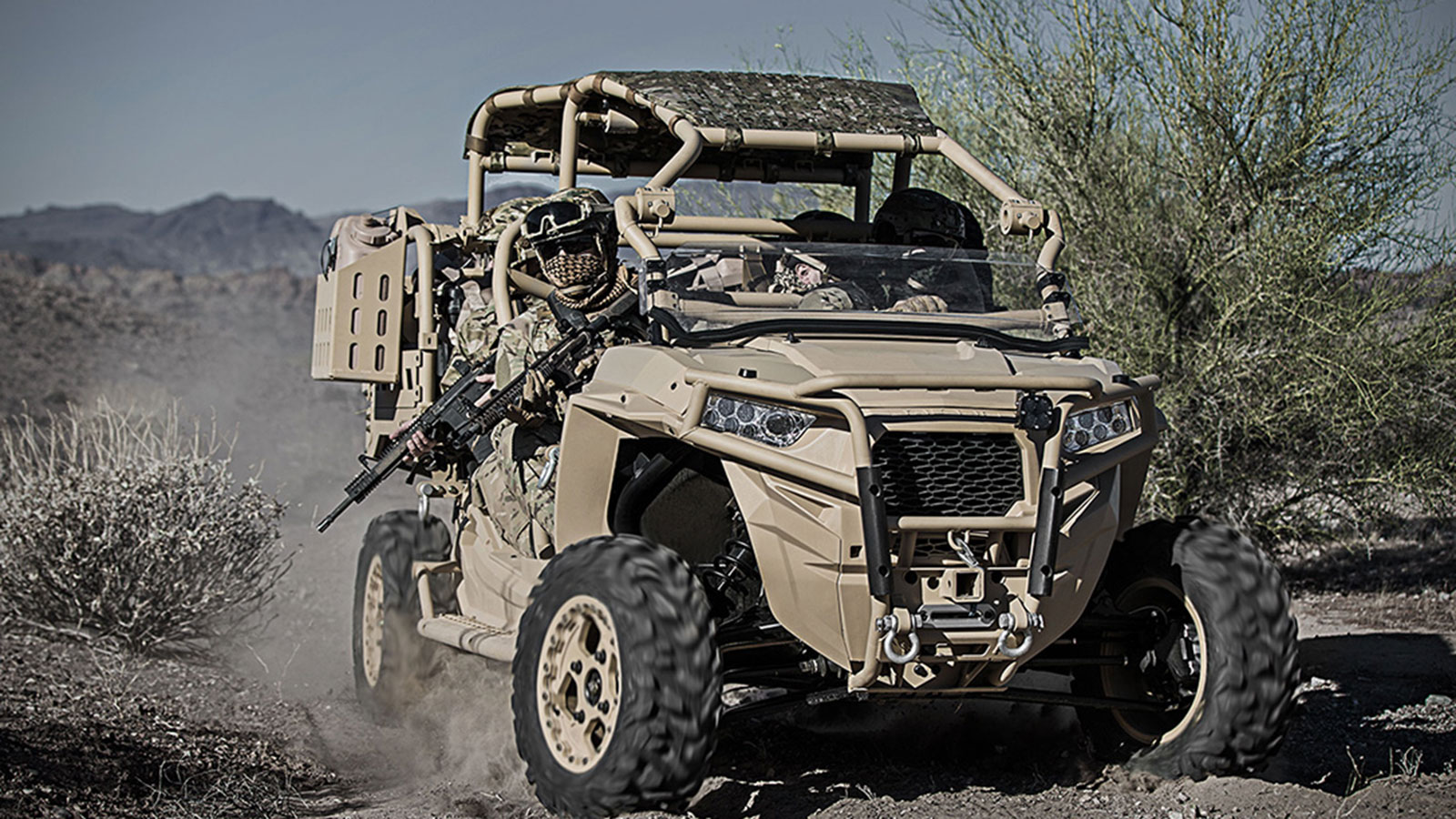 POLARIS DEFENSE TURBO DIESEL MRZR-D MILITARY ATV - GEAR - Muted